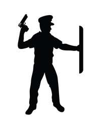 Police Silhouette Vector Images (over 20,000)