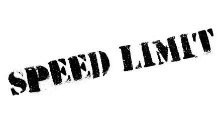 Speed limit rubber stamp Royalty Free Vector Image