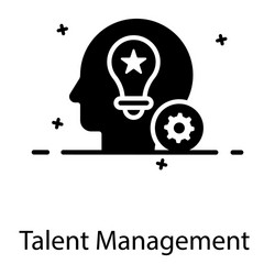 Talent management Royalty Free Vector Image - VectorStock