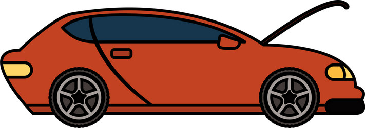 Car Bonnet Open Vector Images (over 170)
