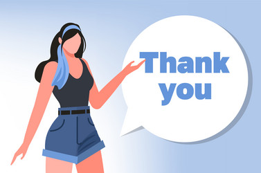 People celebrating international thank you day Vector Image