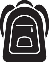 School bag logo Royalty Free Vector Image - VectorStock