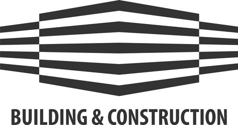 Building logo design department modern buildings Vector Image