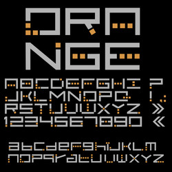 Dot Matrix Font Vector Images (over 410)