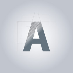 Alphabet Letter Cad Vector Images (72)