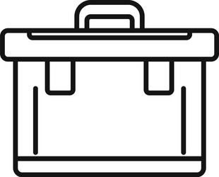 Empty Toolbox Clipart