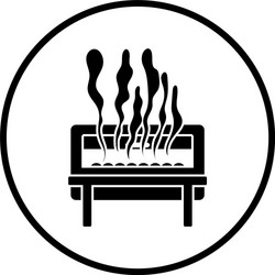 Chafing dish icon Royalty Free Vector Image - VectorStock