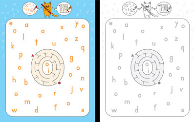 Maze Letter Vector Images (over 5,700)