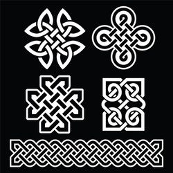 Pagan Border Pattern Culture Vector Images (over 220)