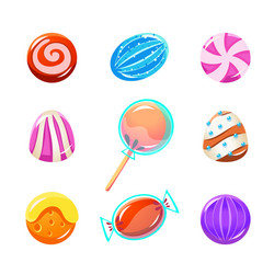 Candy set Royalty Free Vector Image - VectorStock