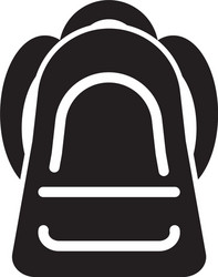 School bag logo Royalty Free Vector Image - VectorStock