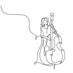 Cello Line Drawing Vector Images (over 300)