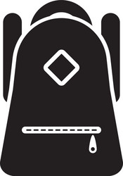 School bag logo Royalty Free Vector Image - VectorStock