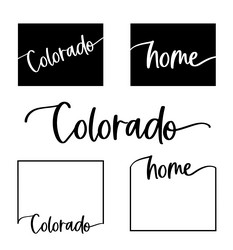 Colorado State Outline Vector Images (over 1,100)
