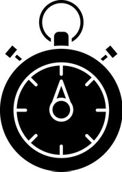 Postoperative period black icon sign Royalty Free Vector