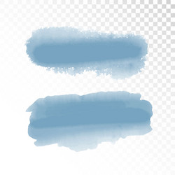 Digital watercolor brush stain colorful Royalty Free Vector