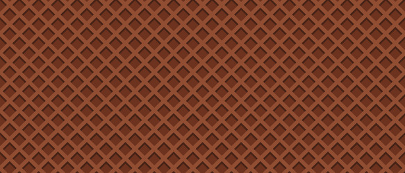 Seamless realistic wafer pattern background Vector Image