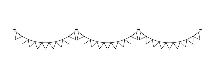 Bunting Outline Vector Images (over 3,300)