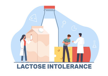 Lactose Intolerance Cartoon