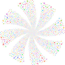 Exploding Music Notes Vector Images (over 130)