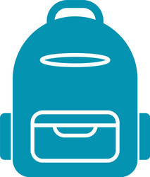 School bag logo Royalty Free Vector Image - VectorStock