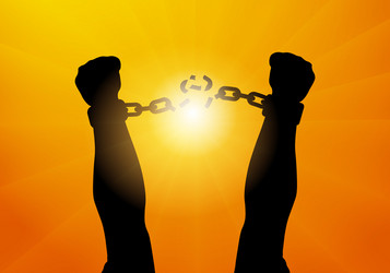 Person Breaking Chains Vector Images (over 270)