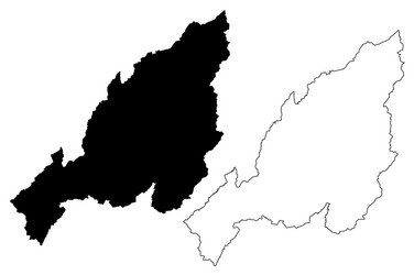 Dimapur district nagaland state republic of india Vector Image