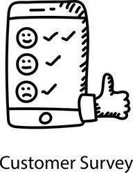 Customer feedback Royalty Free Vector Image - VectorStock