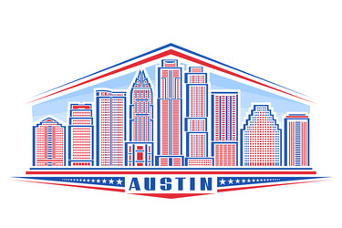 Austin Skyline Vector Images (over 240)