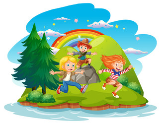 Nature Kids Background Vector Images (over 110,000)