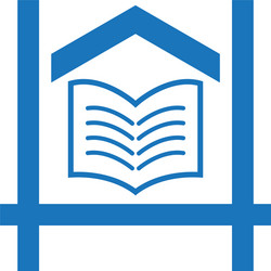 Home school logo Royalty Free Vector Image - VectorStock