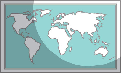 Map paper guide icon Royalty Free Vector Image