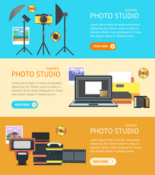 Photo Studio Banner Vector Images (over 3,100)