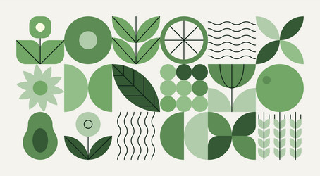 Geometric Leaf Vector Images (over 140,000)