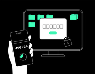 One Time Password Vector Images (over 180)