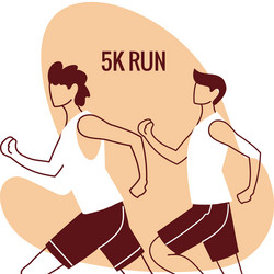 5k Run Vector Images (over 390)