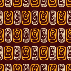 Abstract hand drawn tiles seamless pattern tiles Vector Image