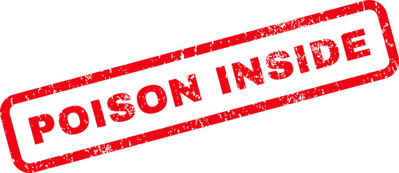 Toxic waste rubber stamp Royalty Free Vector Image