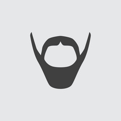 Hollywood writer beard style men in face Vector Image