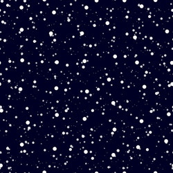 Tile pattern white polka dots on black background Vector Image
