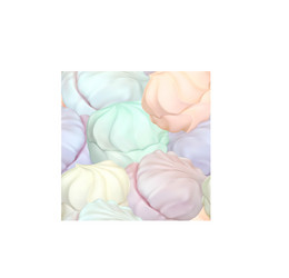 Big set isolated sweets Royalty Free Vector Image