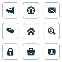 Business Directory Icon Set Vector Images (over 6,900)