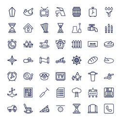 22 old icons Royalty Free Vector Image - VectorStock