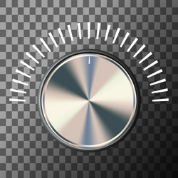 Volume button template Royalty Free Vector Image