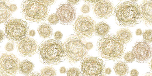 Tumbleweed dry weed ball seamless pattern Vector Image
