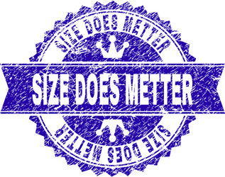 Scratched size does metter rounded rectangle stamp