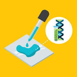 Molecule particle laboratory scientific Royalty Free Vector