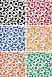 Sports balls in blue and white seamless pattern Vector Image