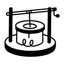 Water well Royalty Free Vector Image - VectorStock