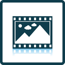 Film frame icon Royalty Free Vector Image - VectorStock